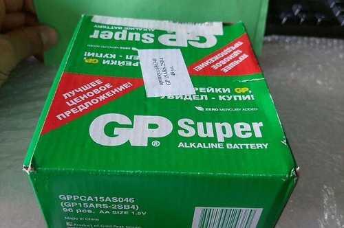 Батарейки GP Super AA/LR6/15A алкалин