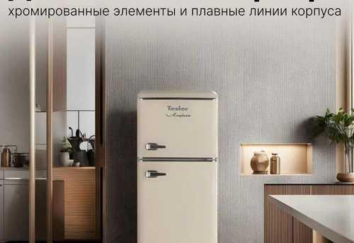 Холодильник tesler RT-132 beige