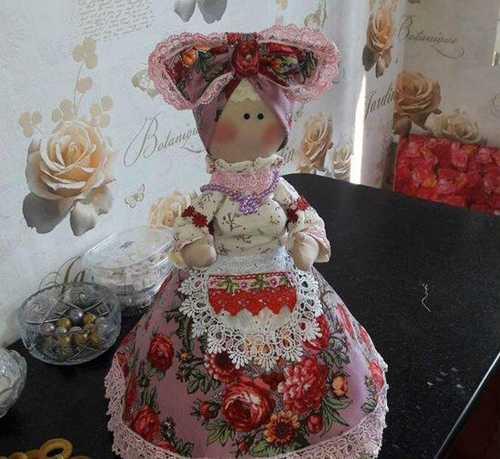 Кукла Чайная баба на чайник