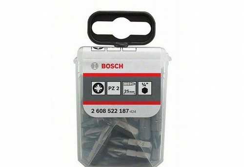 Набор бит Bosch Extra Hart PZ2 x 25мм (25 шт.)
