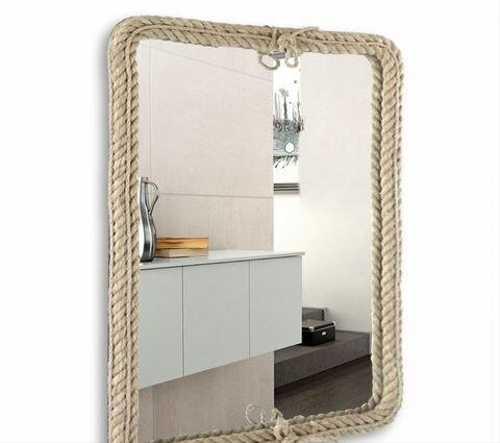 Зеркало mixline "Вестерн" 550*800 (шв) декор-канат