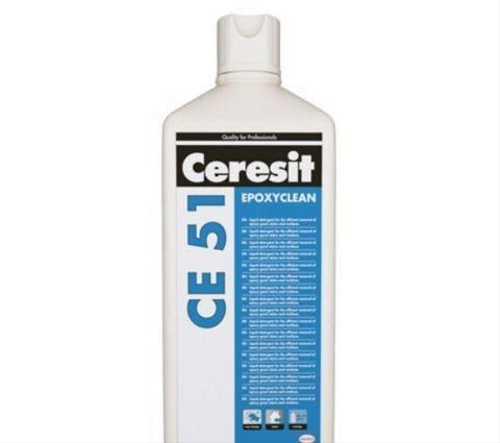 Ceresit се 51 Epoxyclean смывка для затирки (1л)