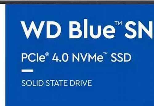 SSD накопитель WD Blue SN580 WDS200T3B0E 2тб, M.2