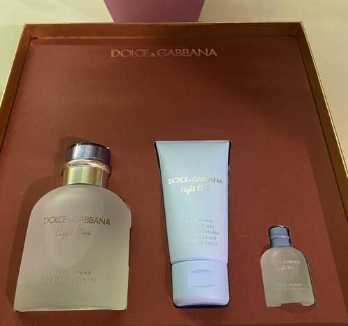 Dolce gabbana light blue набор