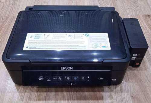 Принтер мфу с родным снпч Epson L355