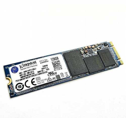 Накопитель скоростной SSD Kingston 128 гб M.2