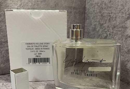 Yohji Yamamoto his love story edt 100мл