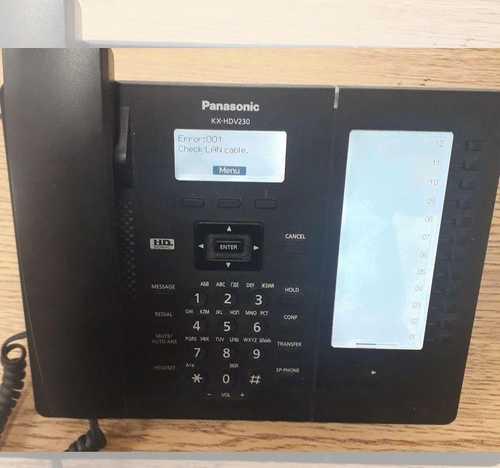 SIP телефон Panasonic KX-HDV230RU