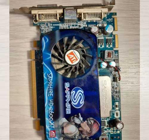 Видеокарта Shpphire ATI Radeon HD2600 XT 256 mb