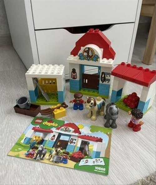 Lego duplo конюшня 10868