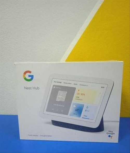 Новый Google Nest Hub 2nd Gen Charcoal (GA01892-US