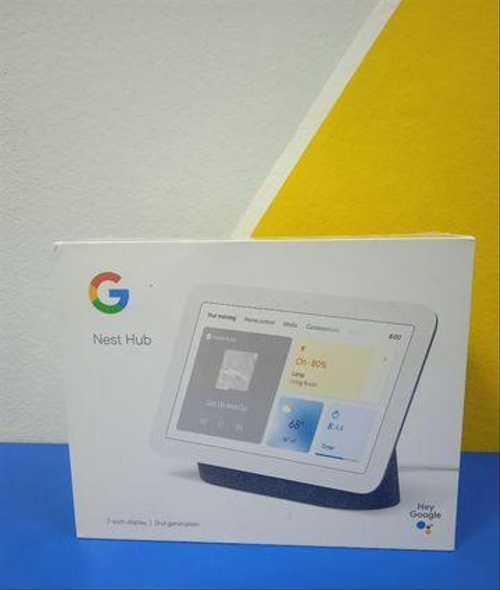 Новый Google Nest Hub 2nd Gen Charcoal (GA01892-US