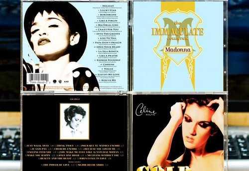 CD Диски Madonna, Celine Dion - Лучшие Сборники