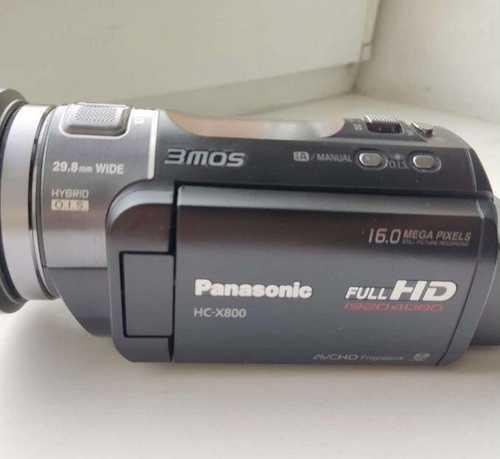 Видеокамера panasonic hc x800