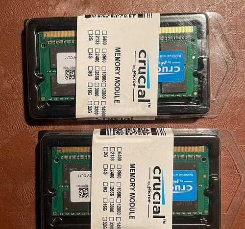 Оперативная память ddr3 Crucial 8gb