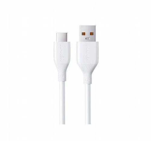 Кабель Anker USB Type-C (1м, 6A, TPE) (A8001) Белый