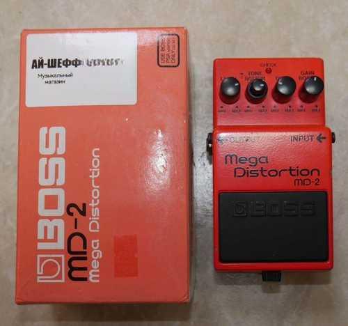 Boss MD-2 Дисторшн Педаль Ай-Шефф