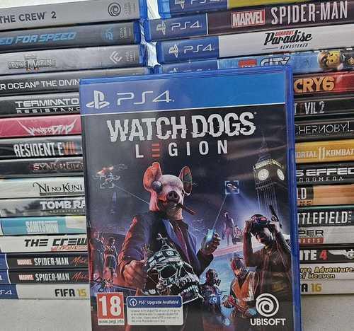 Watch dogs legion ps4 диск