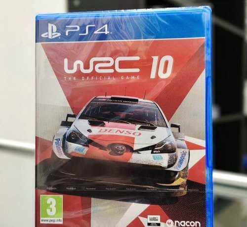WRC 10 The Official Game (PS4) Новый в пленке