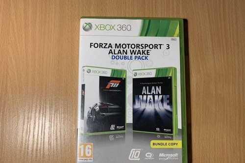 Forza Motorsport 3 + Alan Wake для Xbox 360