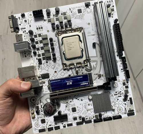Компьютер 12100f, rx470, 16ddr4, 256gb nvme