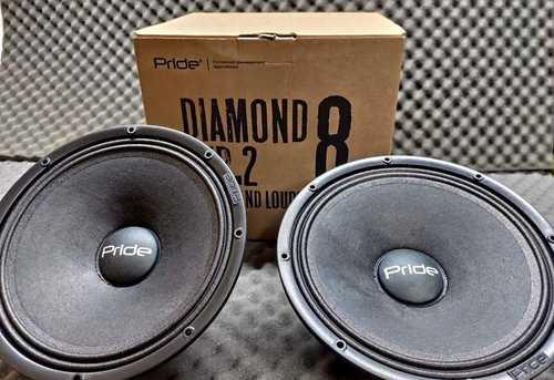 Динамики pride diamond 8 v.3 новые