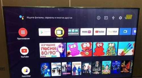 Телевизор Xiaomi Mi TV A2, 4K Ultra HD, cmart TV