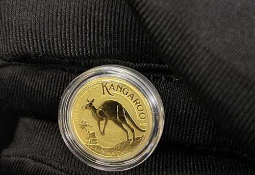 Золотая монета "Кенгуру" 2024 г. 3,11 г ч. золота