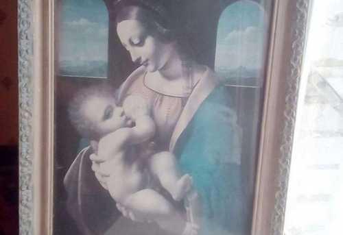 Картина мадонна с младенцем