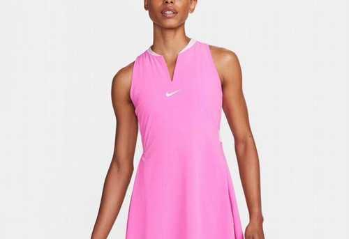 Теннисное платье nike розовое новое