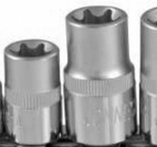 Jonnesway S06H414S набор головок торцевых 1/4'', 3/8'', 1/2''DR, внешний torx, на держателе, Е4-E24