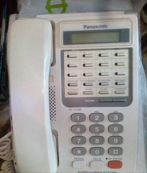 Системный телефон для атс Panasonic KX-T7330