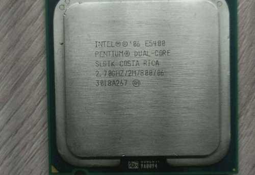 Процессор intel pentium dual-core E5400 2.70GHz