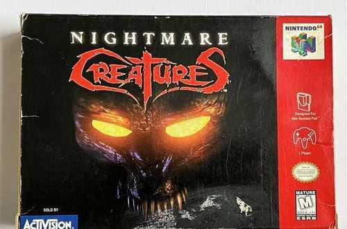 Игра для nintendo 64 nightmare creatures