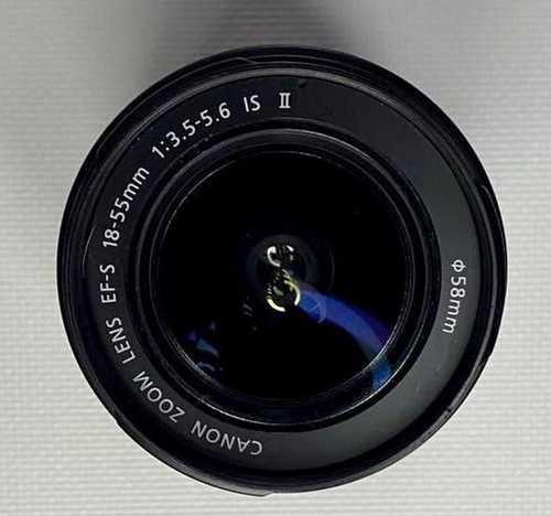 Объектив Canon zoom lens EF-S 18-55 mm