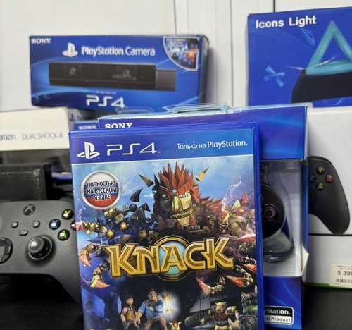 Knack ps4 ps5 рус