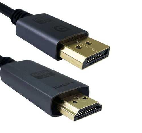 Кабель Tubon DisplayPort - hdmi 8K 60Hz DH03 2м