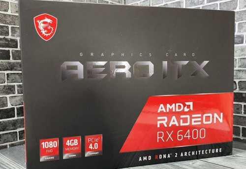Видеокарта MSI AMD Radeon RX 6400 aero ITX 4Gb