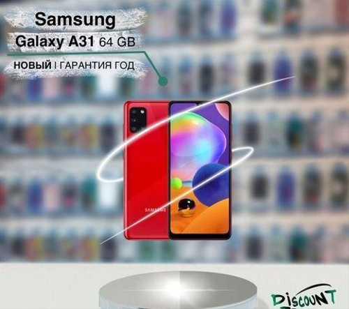 Samsung galaxy A31 64Gb Red (новый, запечатан)