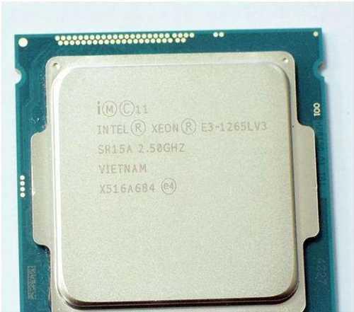 Intel xeon e3-1265l v3