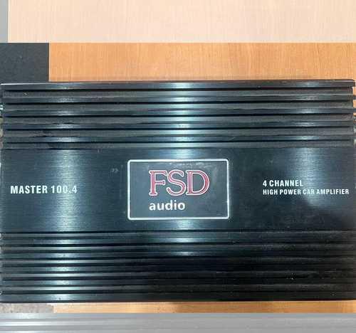 Усилитель 4 канальный FSD audio master 100.4