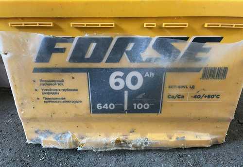 Аккумулятор forse 60Ah