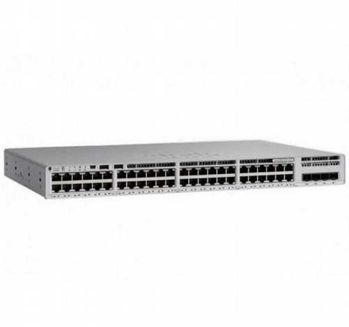 Коммутатор cisco Catalyst 9200, 48-port full PoE , Modular uplink option, PS 1x1kW, Network Essentia