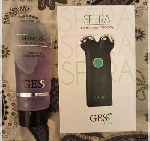 Микротоковый массажер для лица gess Sfera