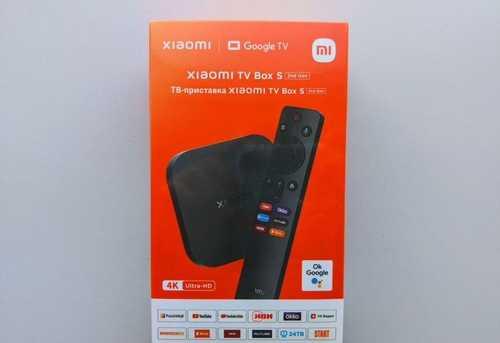 Тв приставка Xiaomi TV Box S 2nd Gen. Новая