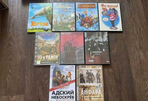 Фильмы и мультфильмы на DVD
