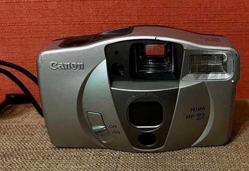 Плёночный фотоаппарат canon prima af 9 s