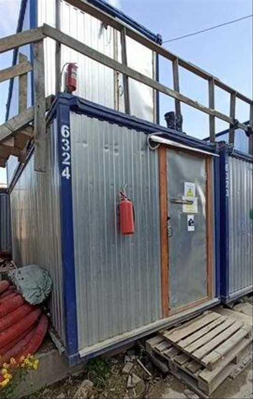 Вагончик для проживания бытовка 6324 блок конт