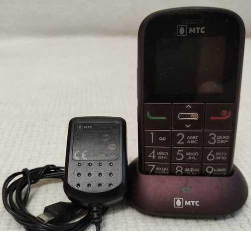 Мобильный кнопочный телефон МТС 268 для пожилых
