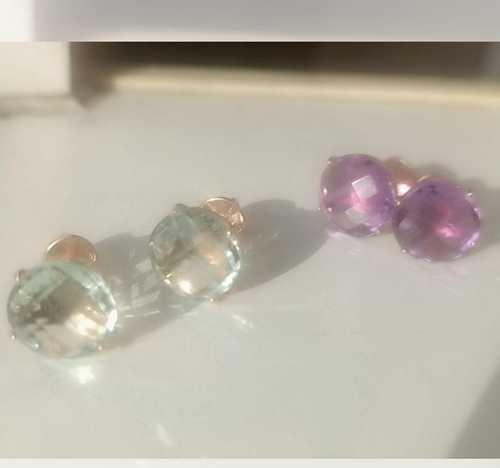 Серьги серебро